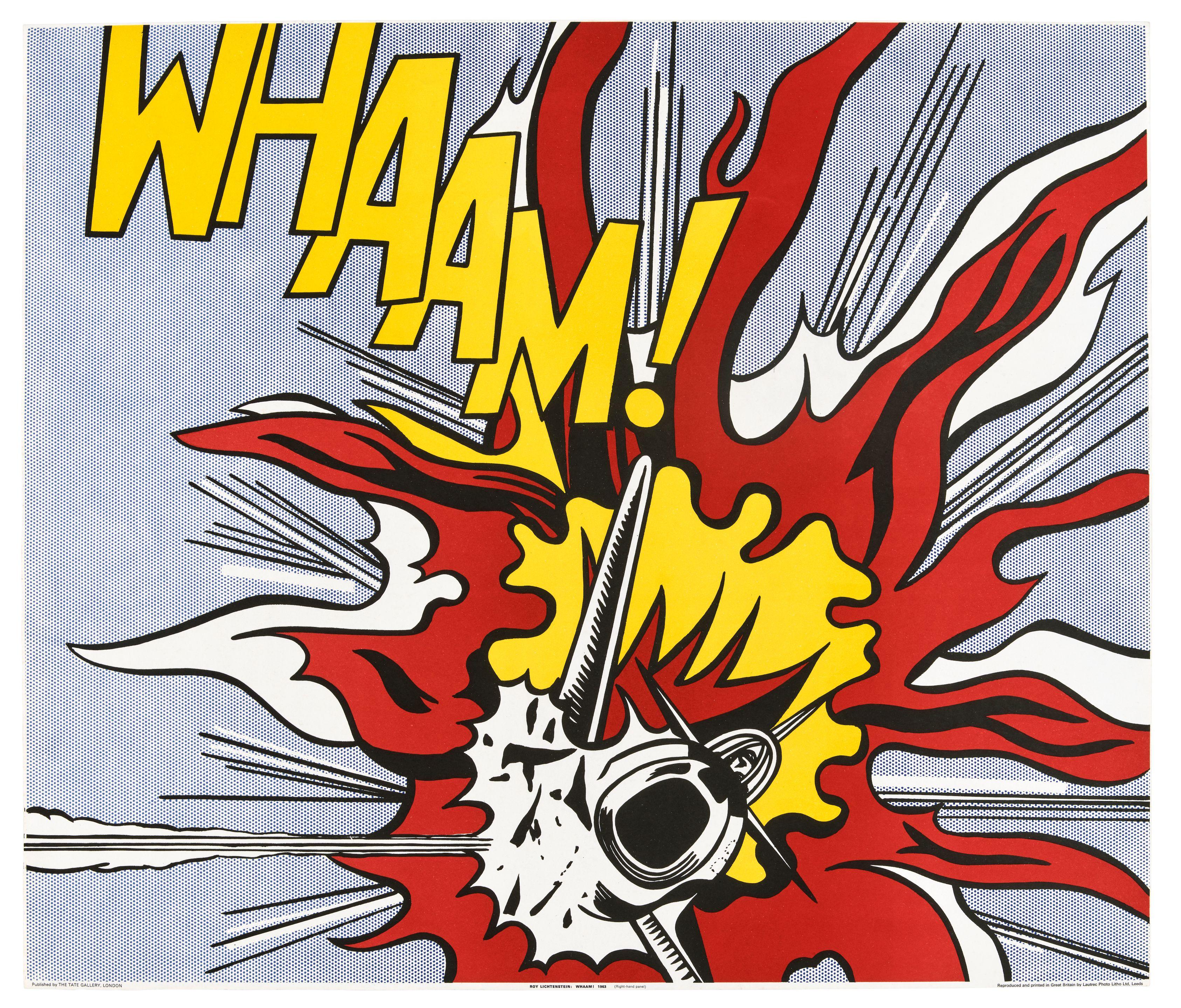 Whaam! by Roy Lichtenstein | Art.Salon
