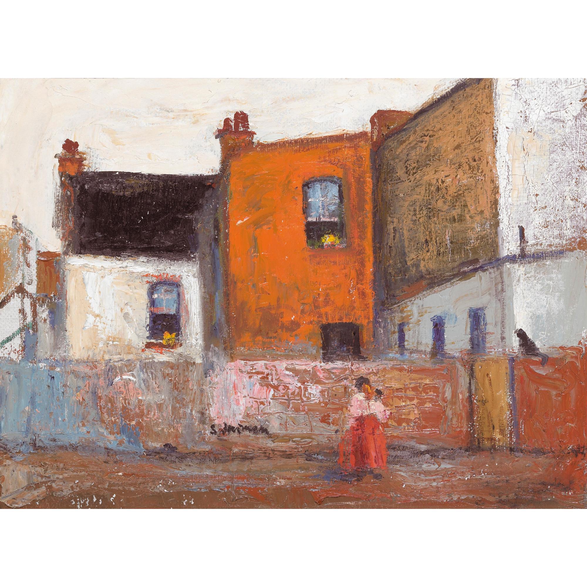 Australian Paddington Street Scene by Sali Herman | Art.Salon
