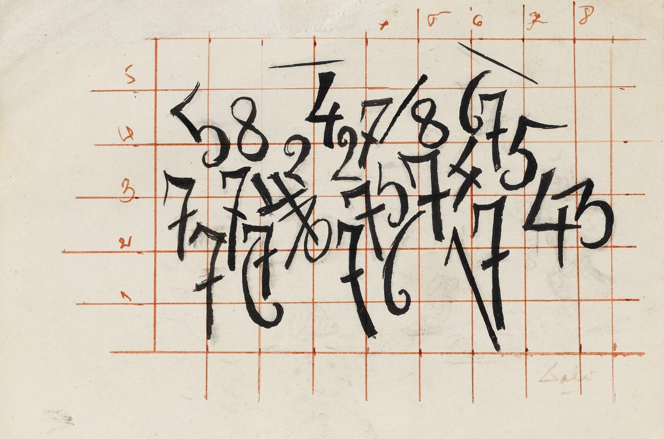 Chiffres pour la Bataille de Tetouan by Salvador Dali Y Domenech | Art ...