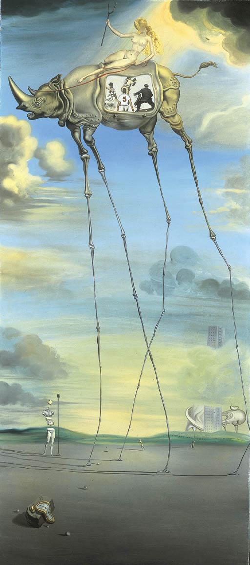 Chevauchée céleste by Salvador Dalí | Art.Salon
