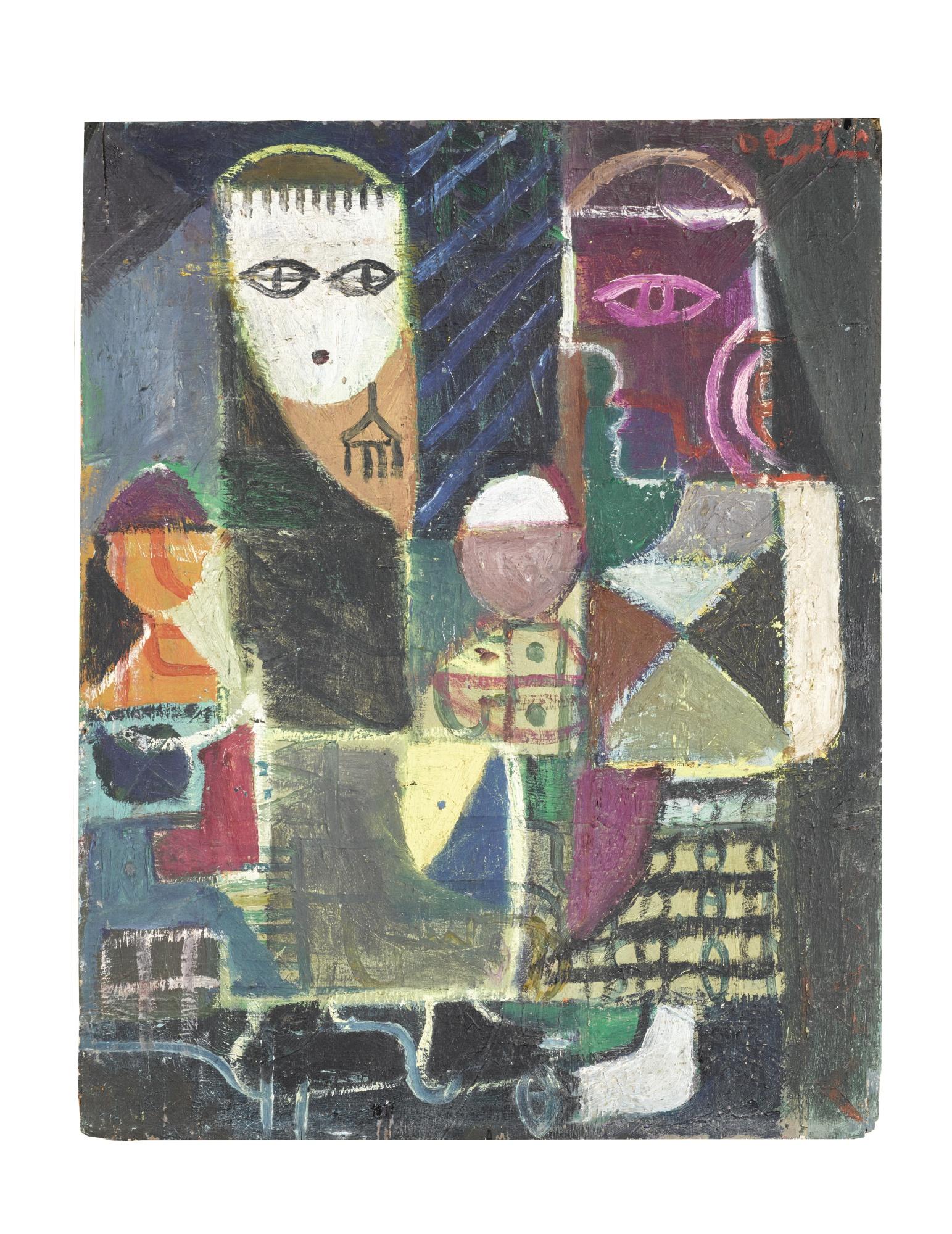 Iraqi the Family by Shakir Hassan Al-Said | Art.Salon