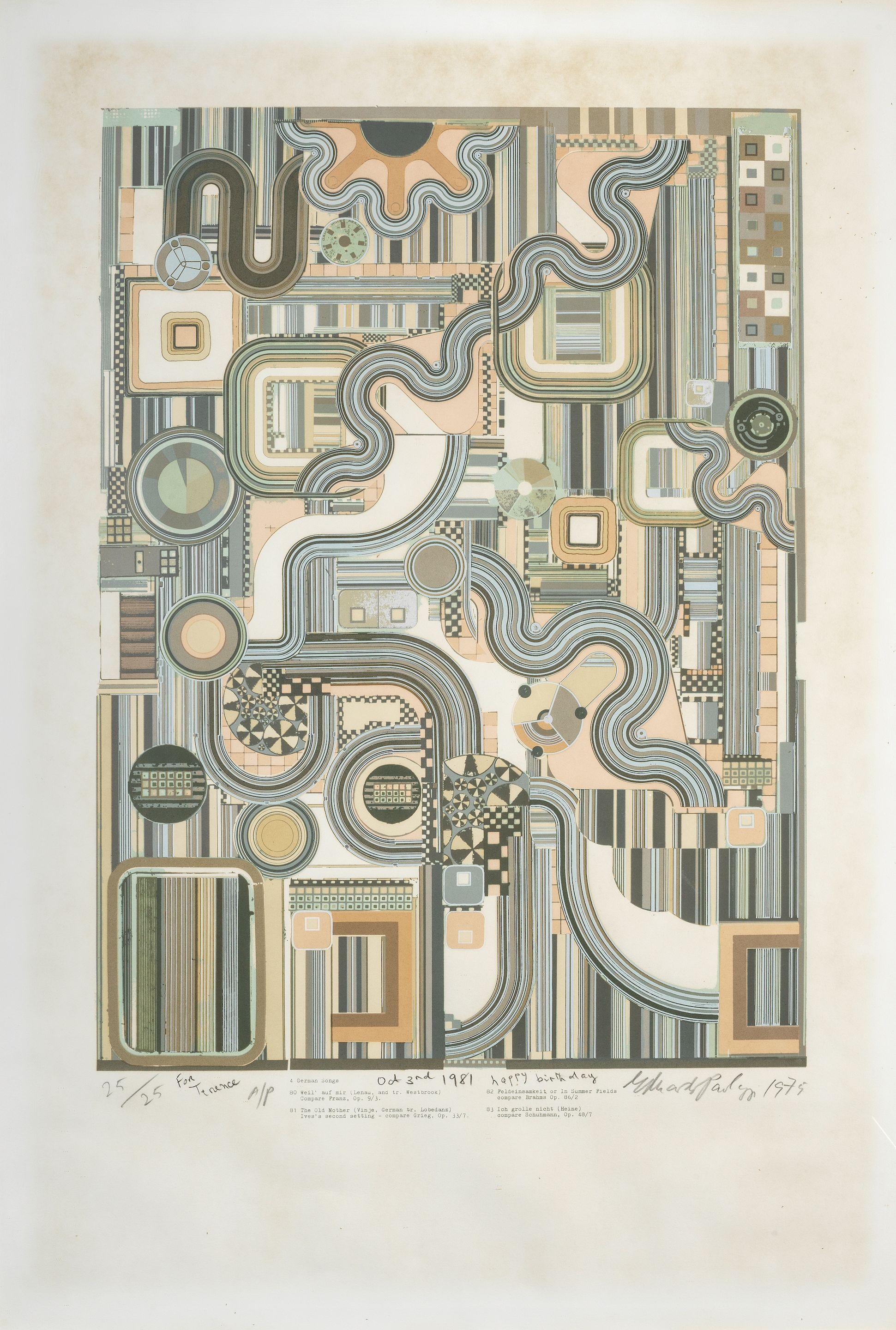 Eight plates from Calcium Light Night, 1974-1977 by Sir Eduardo ...