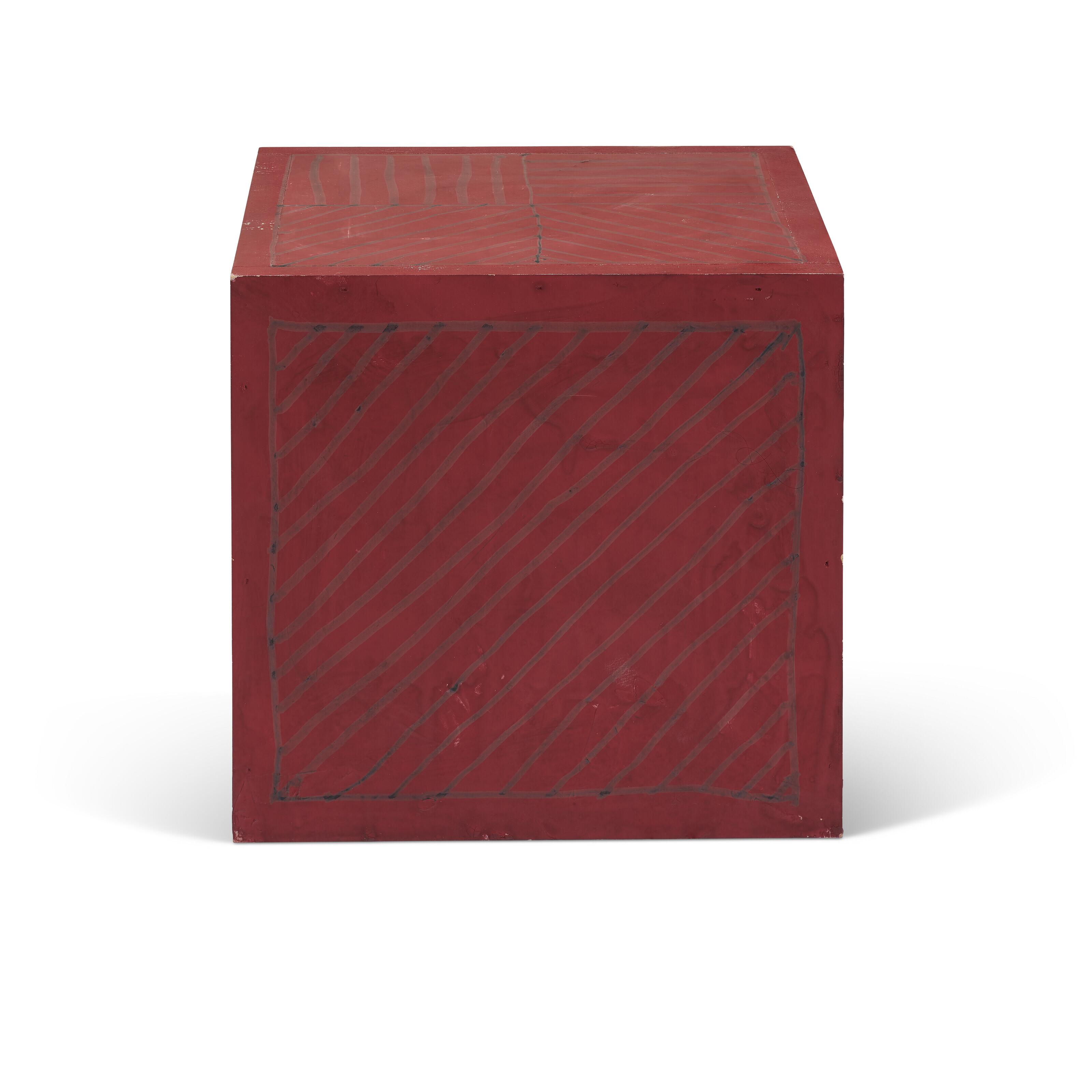 Lines in Four Directions on a Box for "Out of The Box" by Sol LeWitt ...