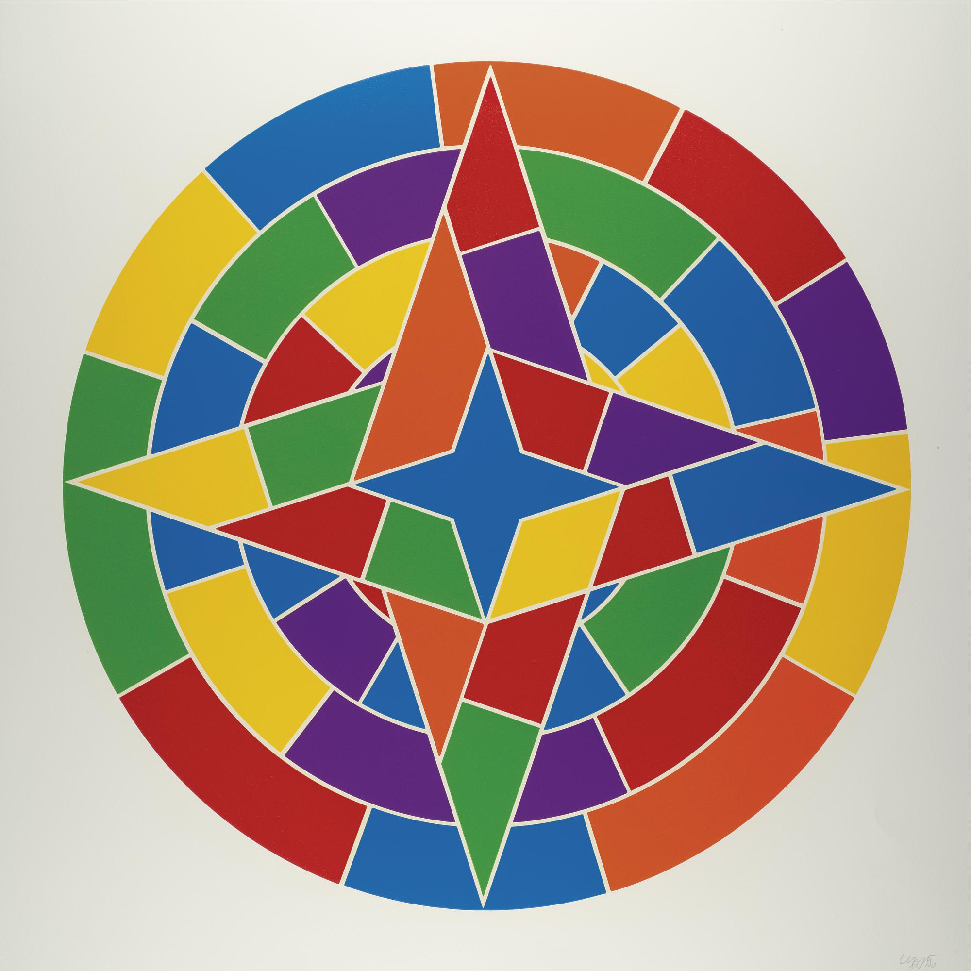 Tondo Stars by Sol Lewitt | Art.Salon