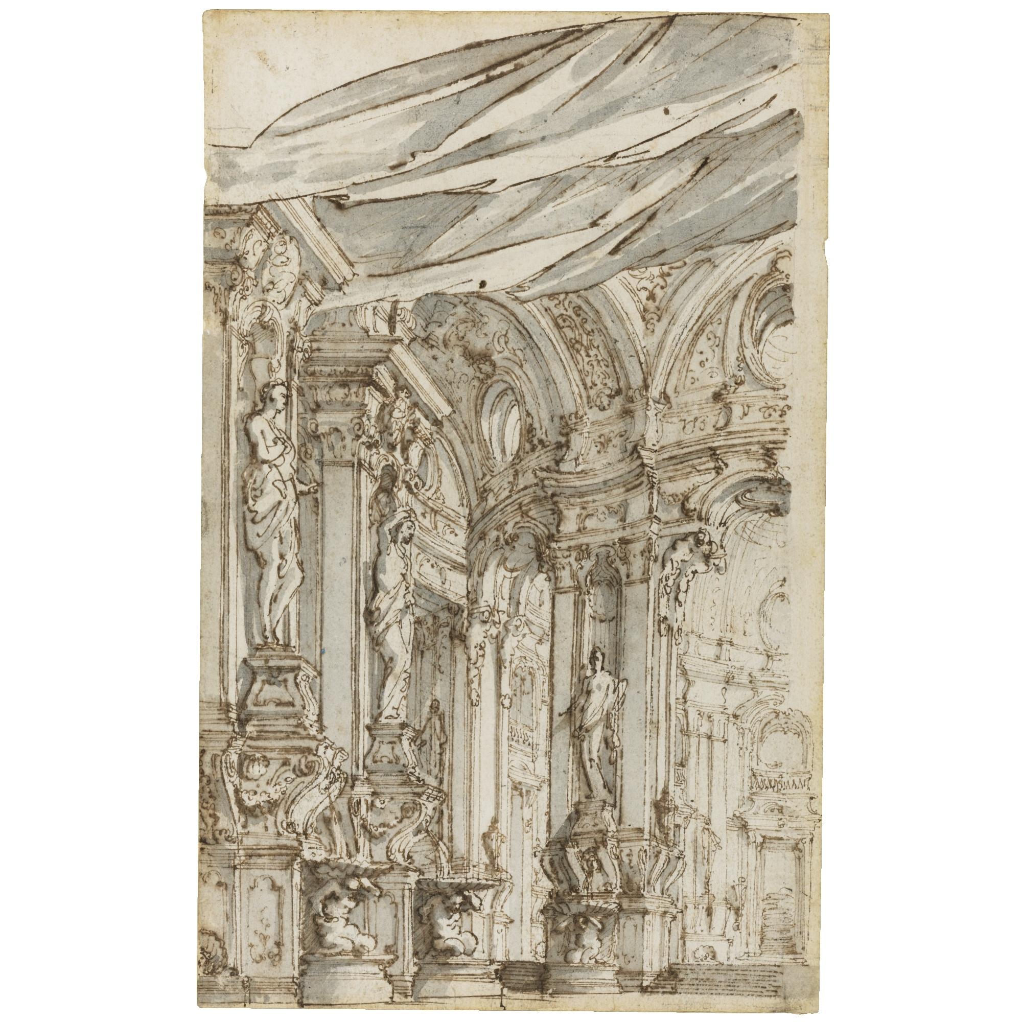 Stage Design With An Elaborate Architectural Interior | Art.Salon