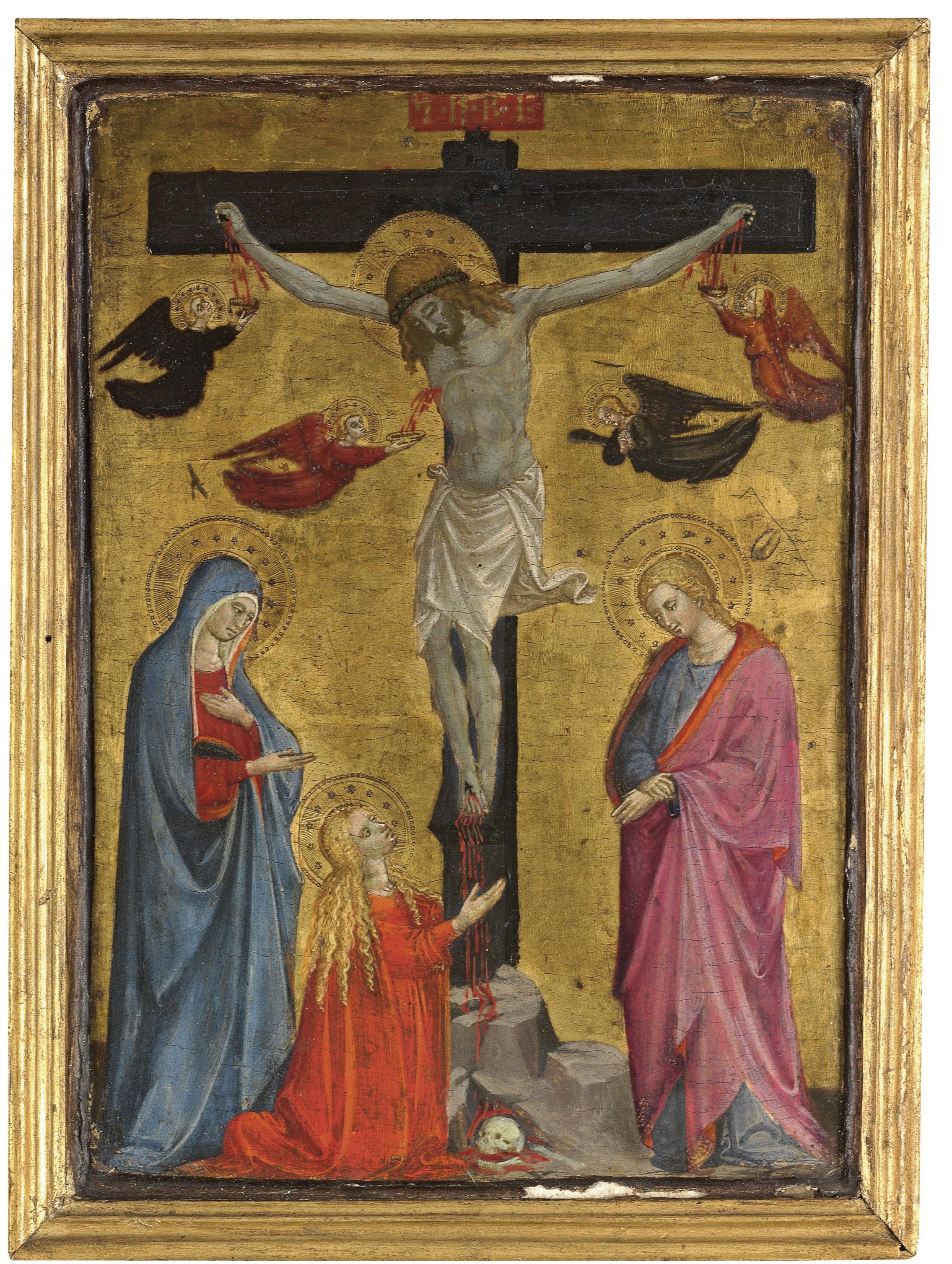 The Crucifixion with the Virgin, Saint Mary Magdalene and Saint John the Evangelist by Stefano D ...