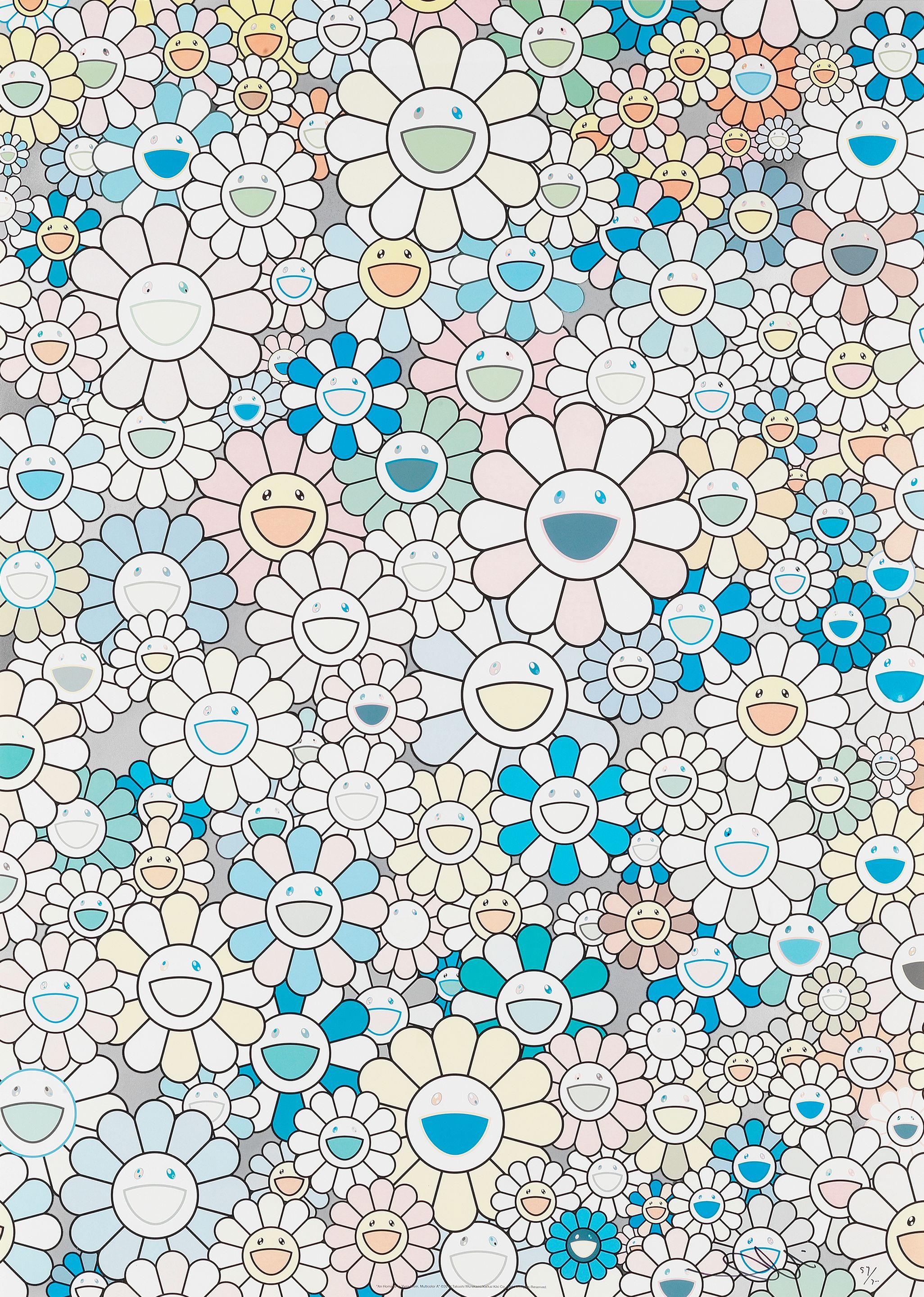 An Homage To Yves Klein, Multicolor A by Takashi Murakami | Art.Salon