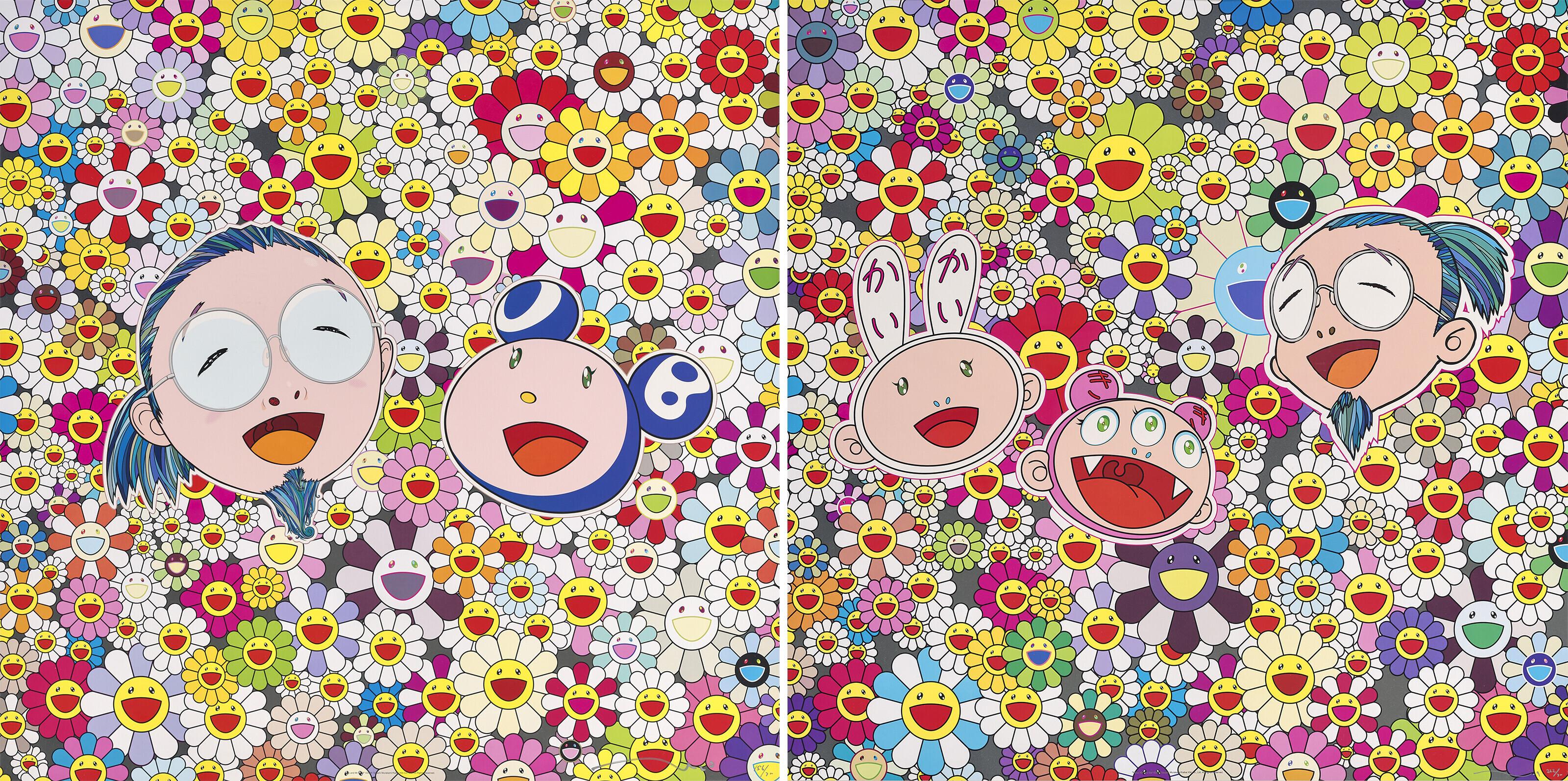 (i) Me and Mr. DOB; & (ii) Kaikai Kiki and Me by Takashi Murakami | Art ...