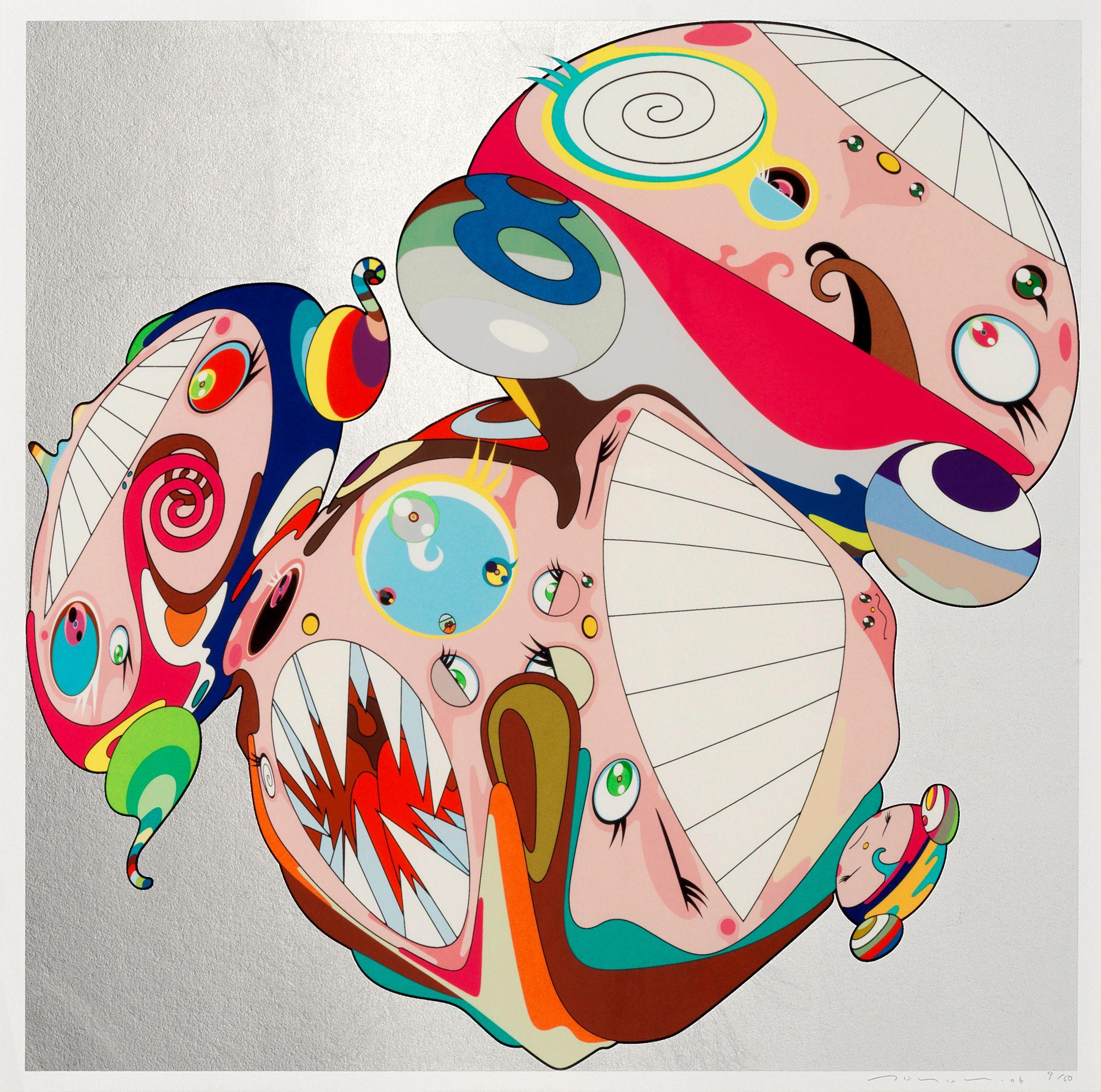Melting Dob E (Platinum) by Takashi Murakami | Art.Salon