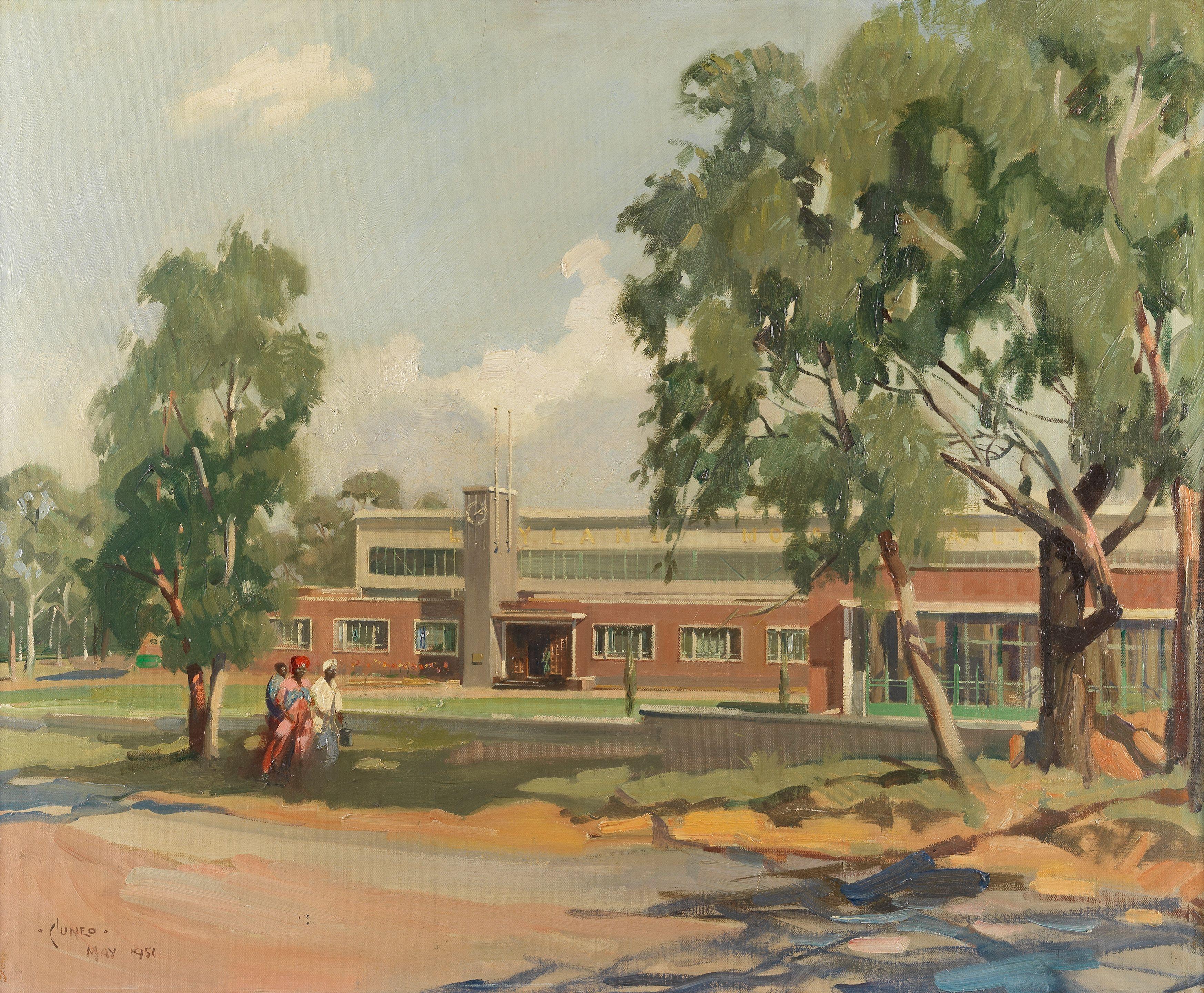 Factory Near Johannesburg by Terence Cuneo | Art.Salon