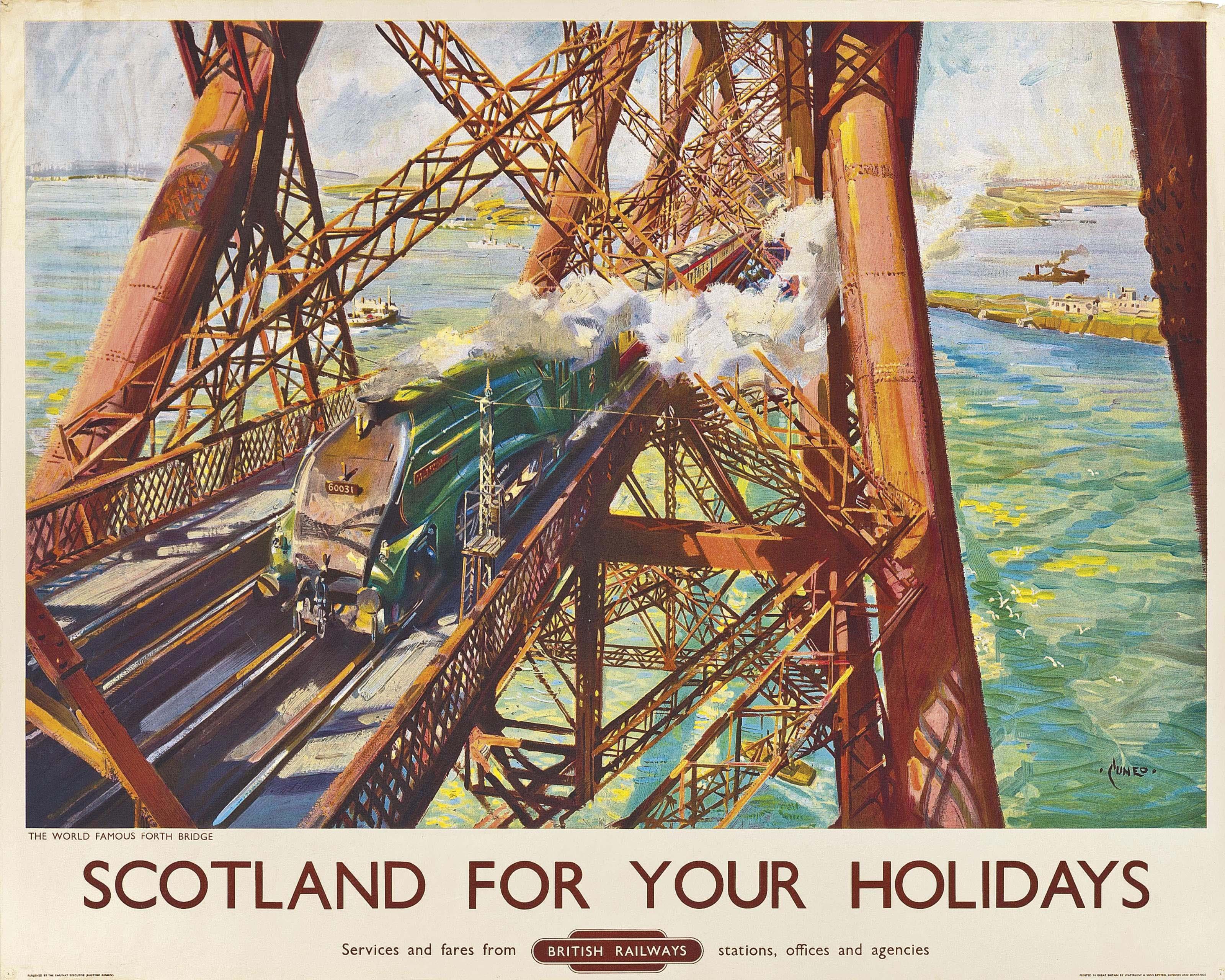 Scotland For Your Holidays by Terence Cuneo | Art.Salon