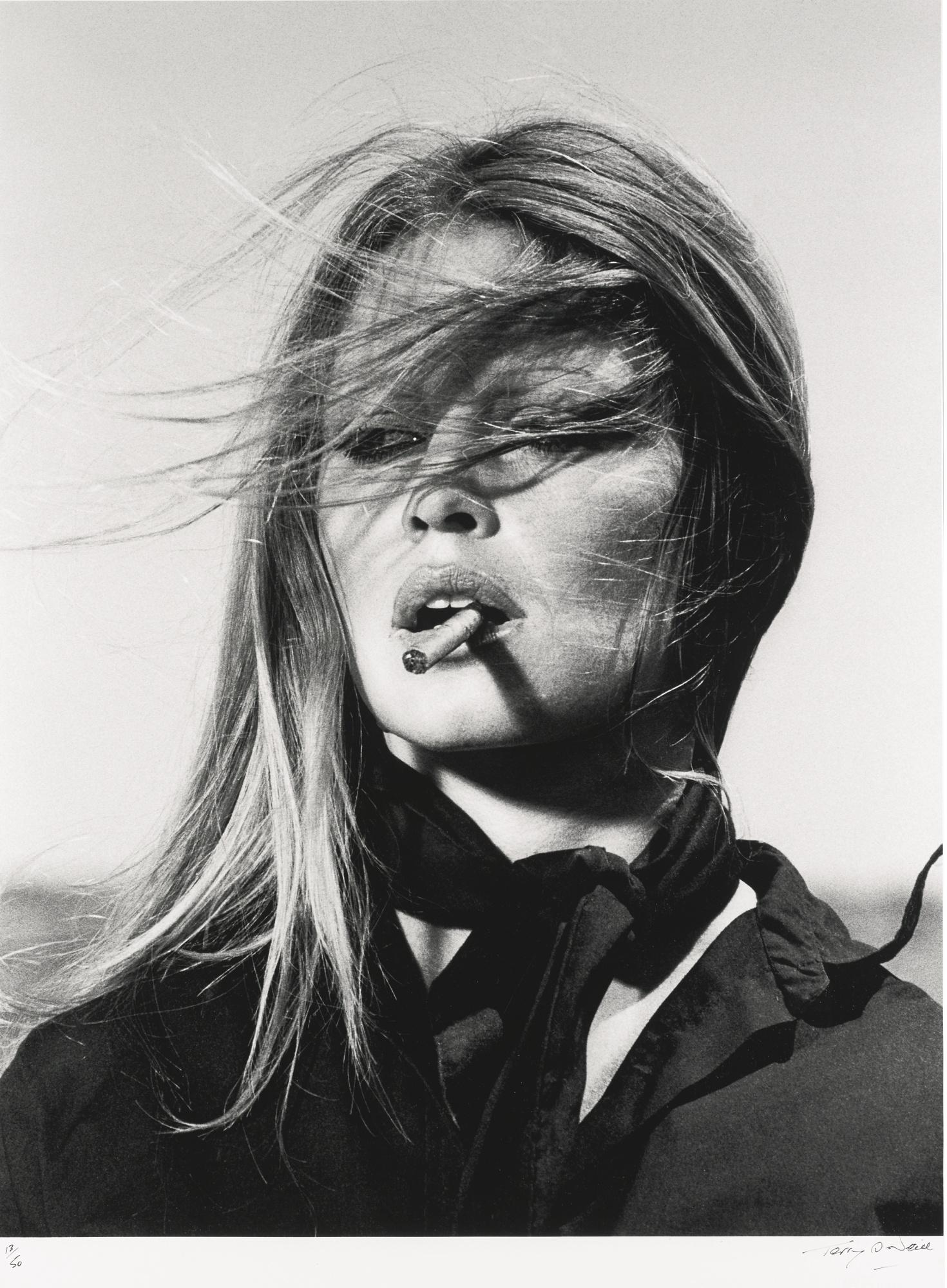 Brigitte Bardot With Cigar, Spain, 1971 by Terry O'Neill | Art.Salon