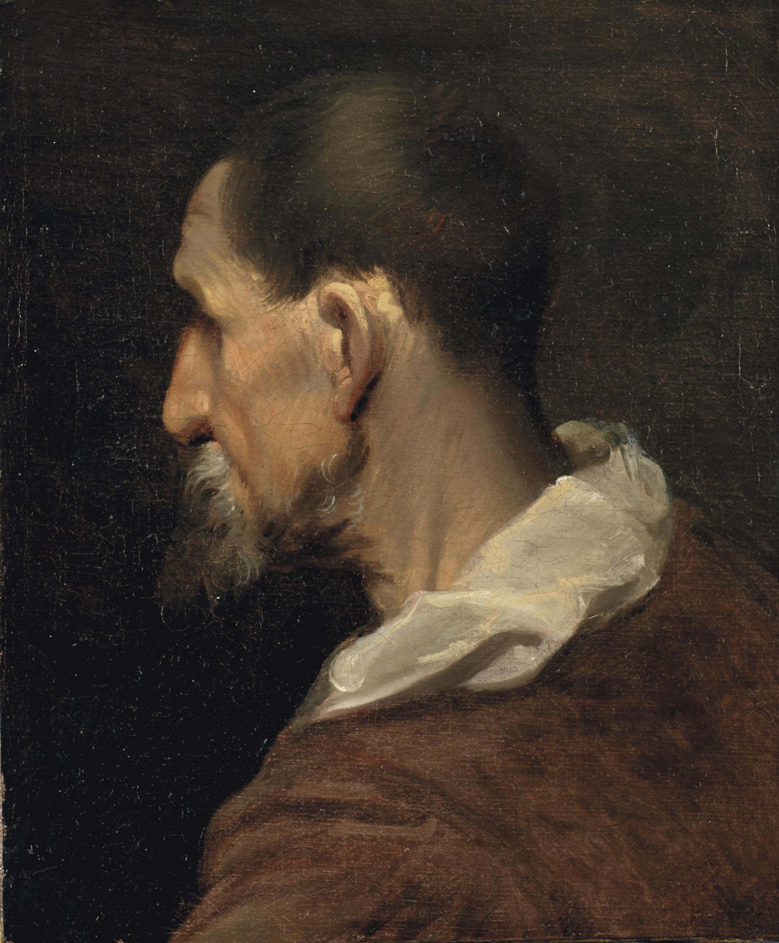 Tête D’Apôtre, Vue De Trois Quart Dos | Art.Salon