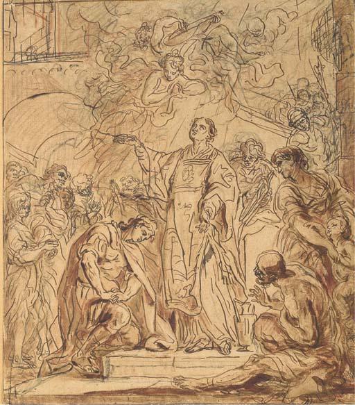 The Baptism of Constantine | Art.Salon