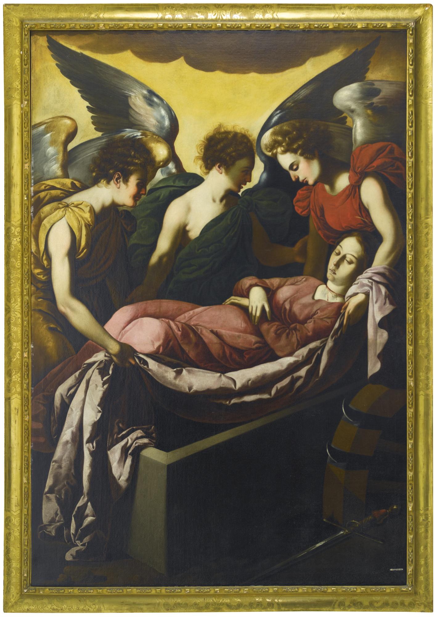 The Entombment Of Saint Catherine On Mount Sinai | Art.Salon