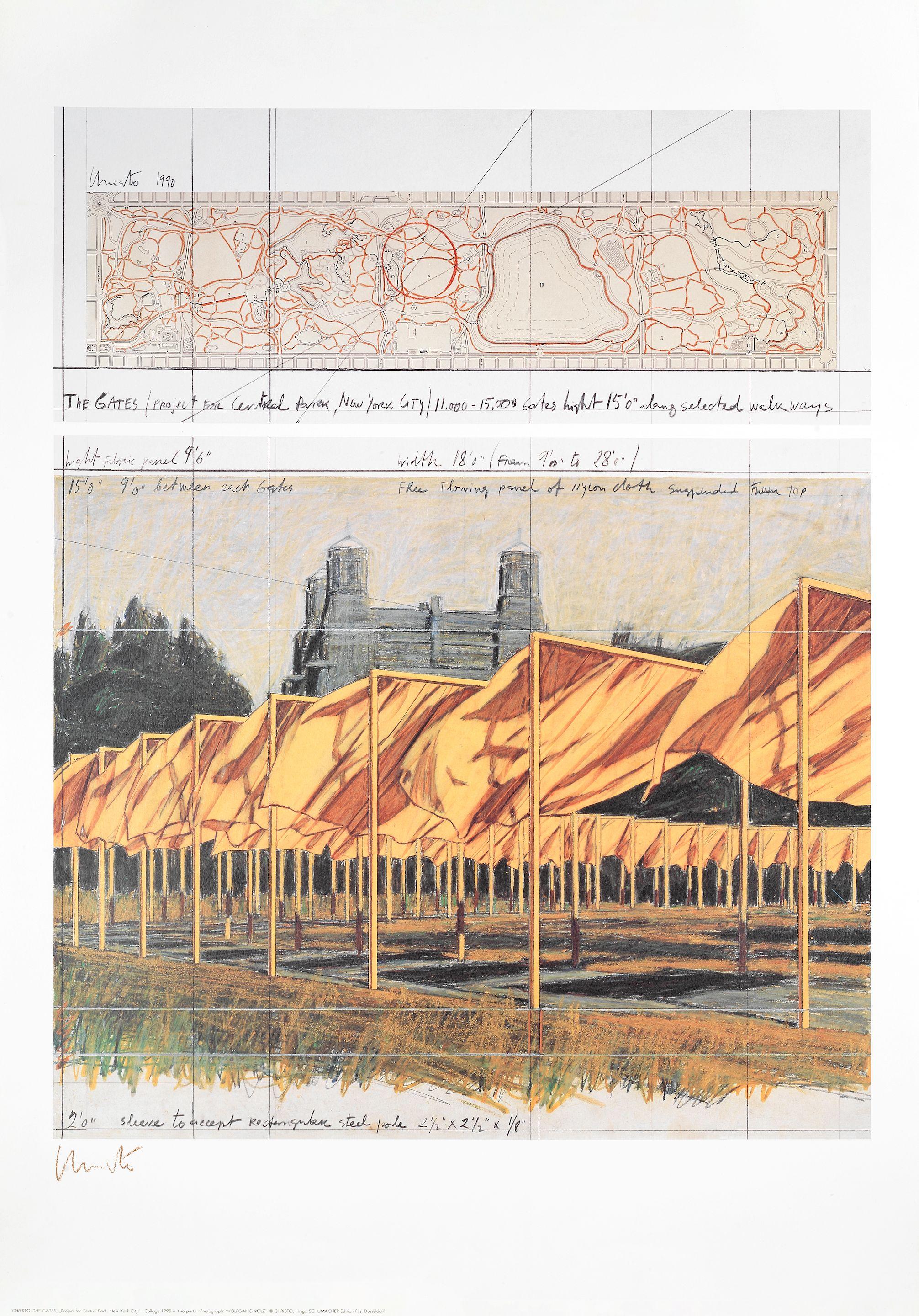 The Gates: Project For Central Park, New York City | Art.Salon