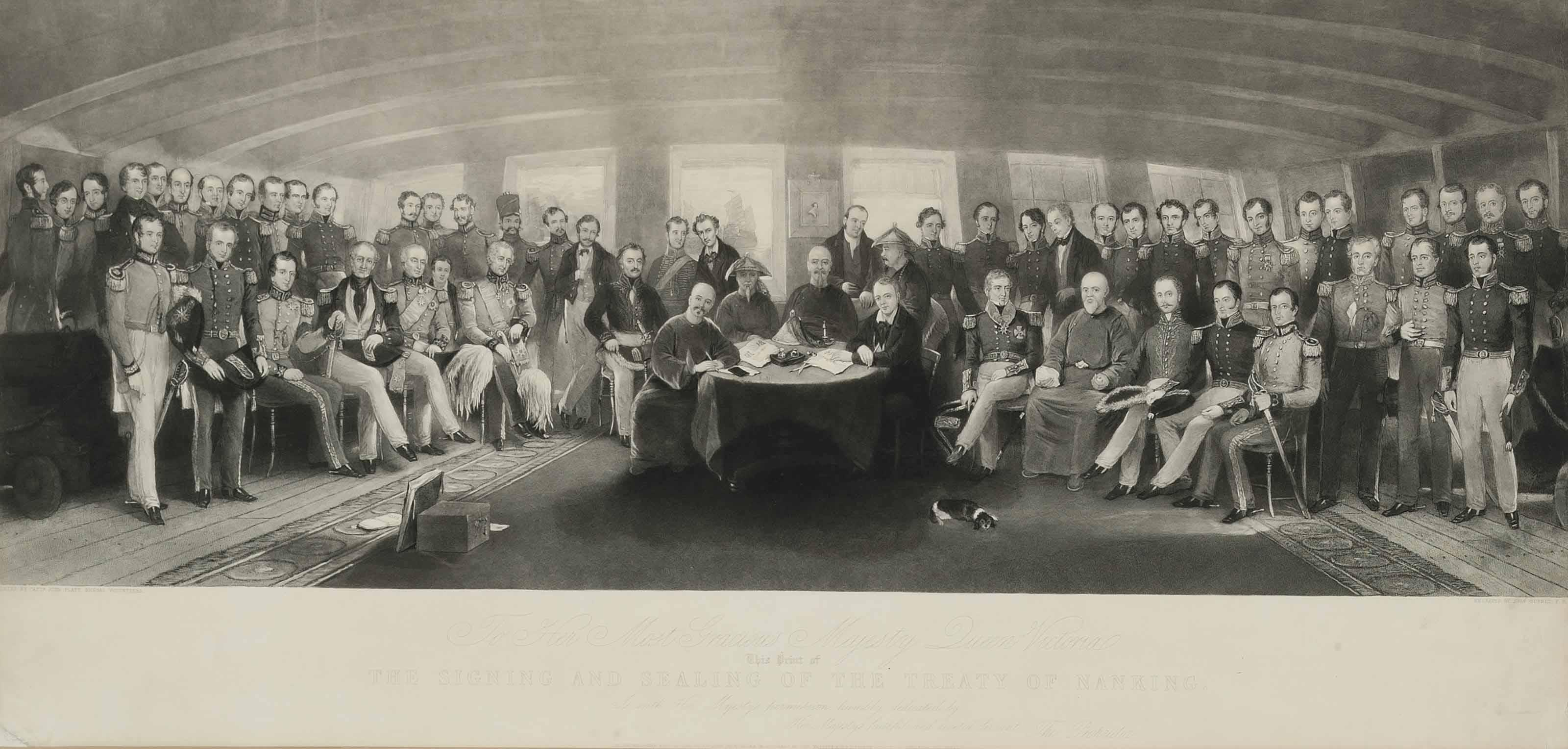 The Signing And Sealing of The Treaty of Nanking | Art.Salon
