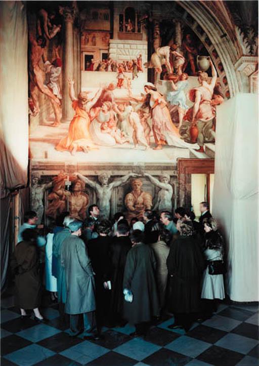 Stanze di Raffaello I Musei Vaticani Rome 1990 by Thomas Struth | Art.Salon