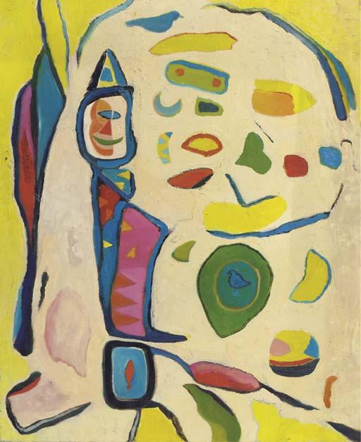 Abstract Met Clown by Toon Hermans | Art.Salon