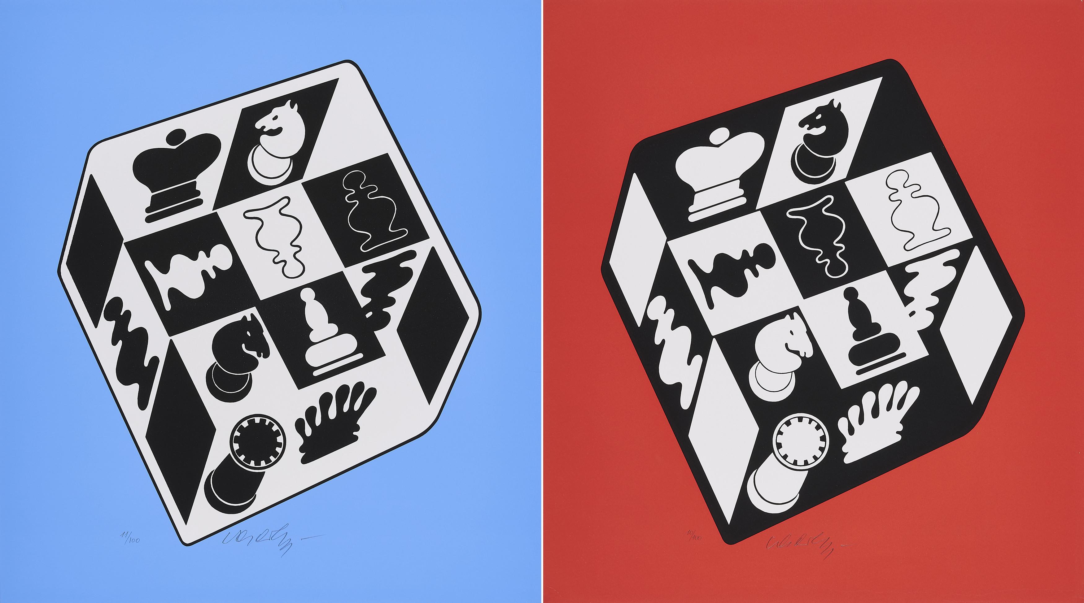 Chess. by Victor Vasarely | Art.Salon