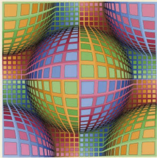 Rivotril by Victor Vasarely | Art.Salon