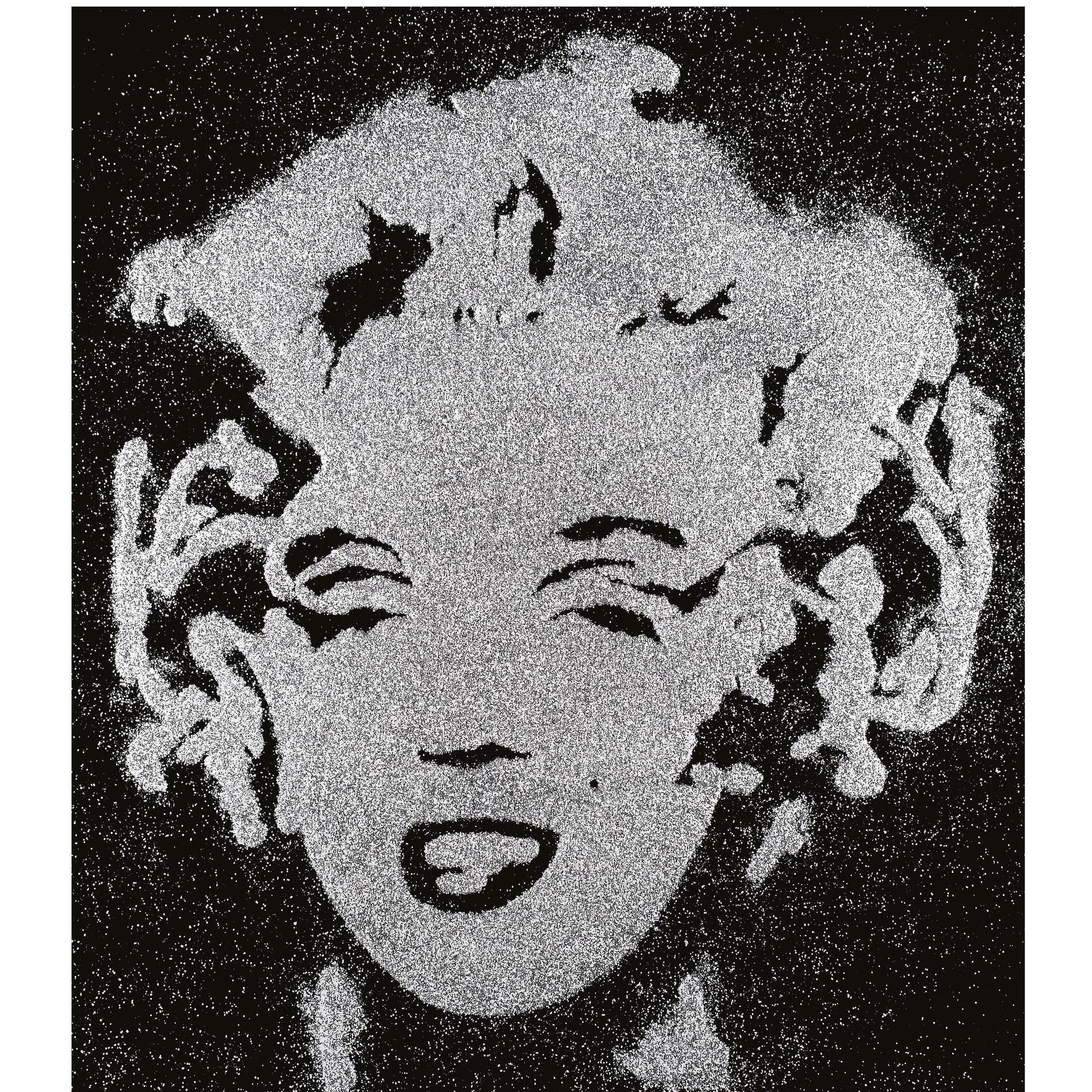 Black Marilyn (Pictures Of Diamond Dust) by Vik Muniz | Art.Salon