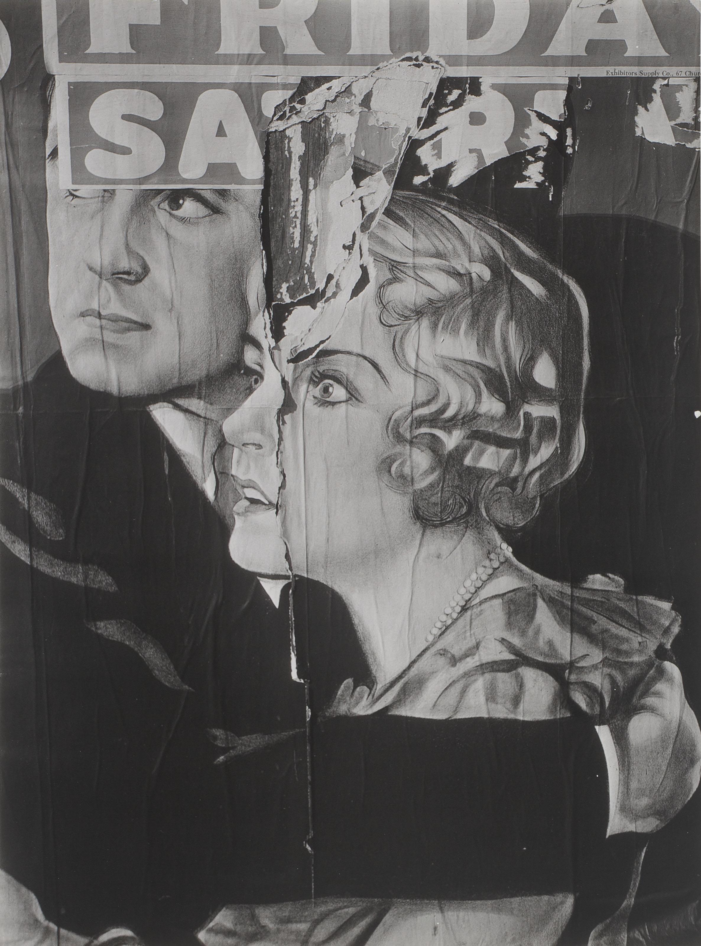 Torn Movie Poster, 1930 by Walker Evans | Art.Salon