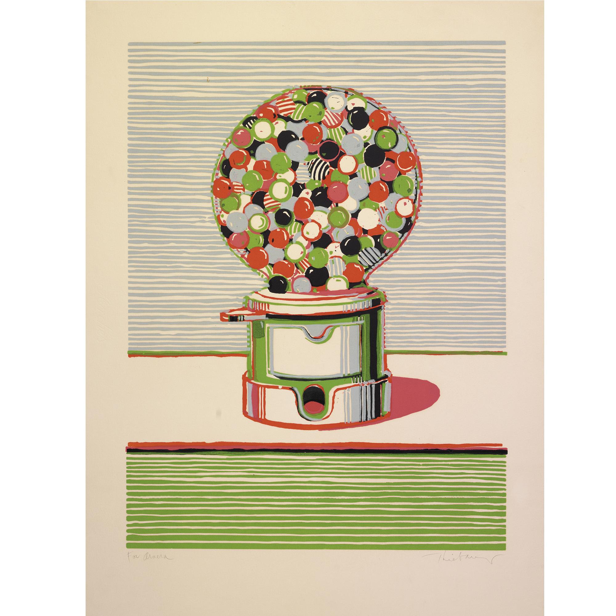 Gumball Machine by Wayne Thiebaud | Art.Salon