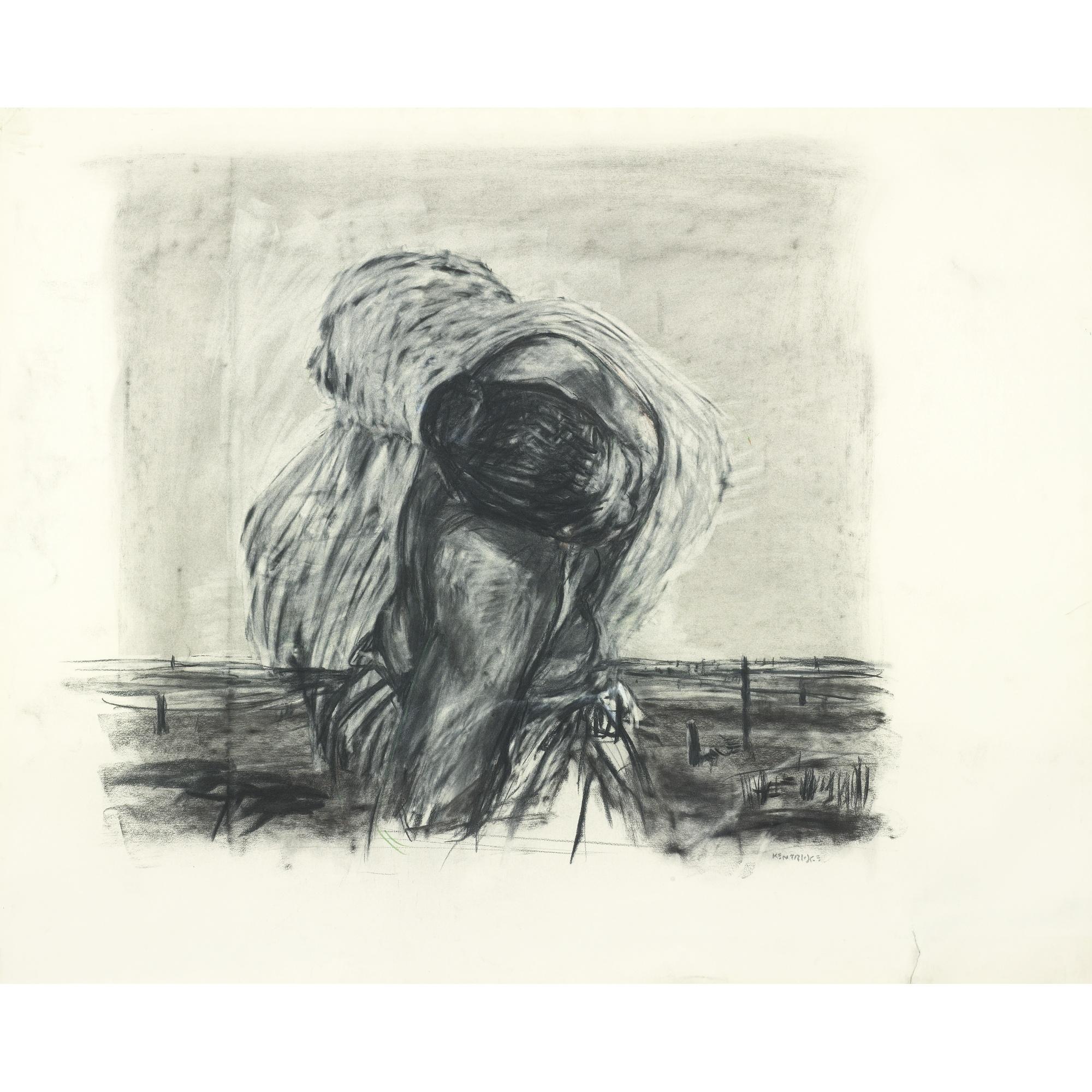 Drawing From Felix In Exile by William Kentridge | Art.Salon