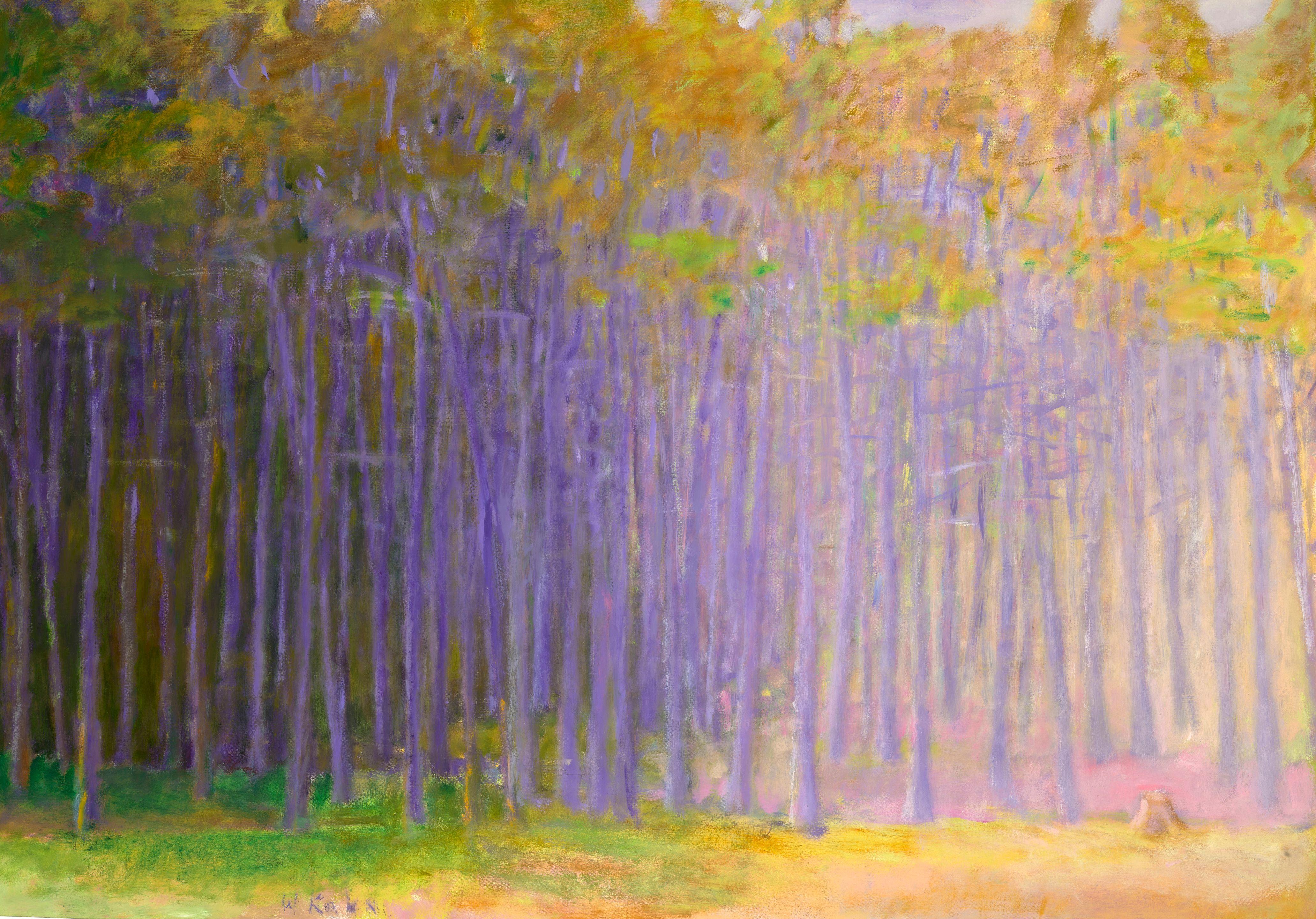 Woodland Density by Wolf Kahn | Art.Salon