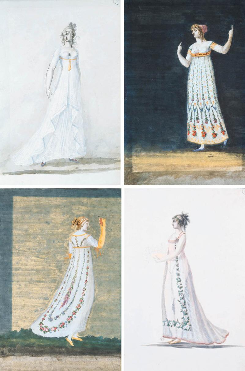 Women in Directoire costumes | Art.Salon