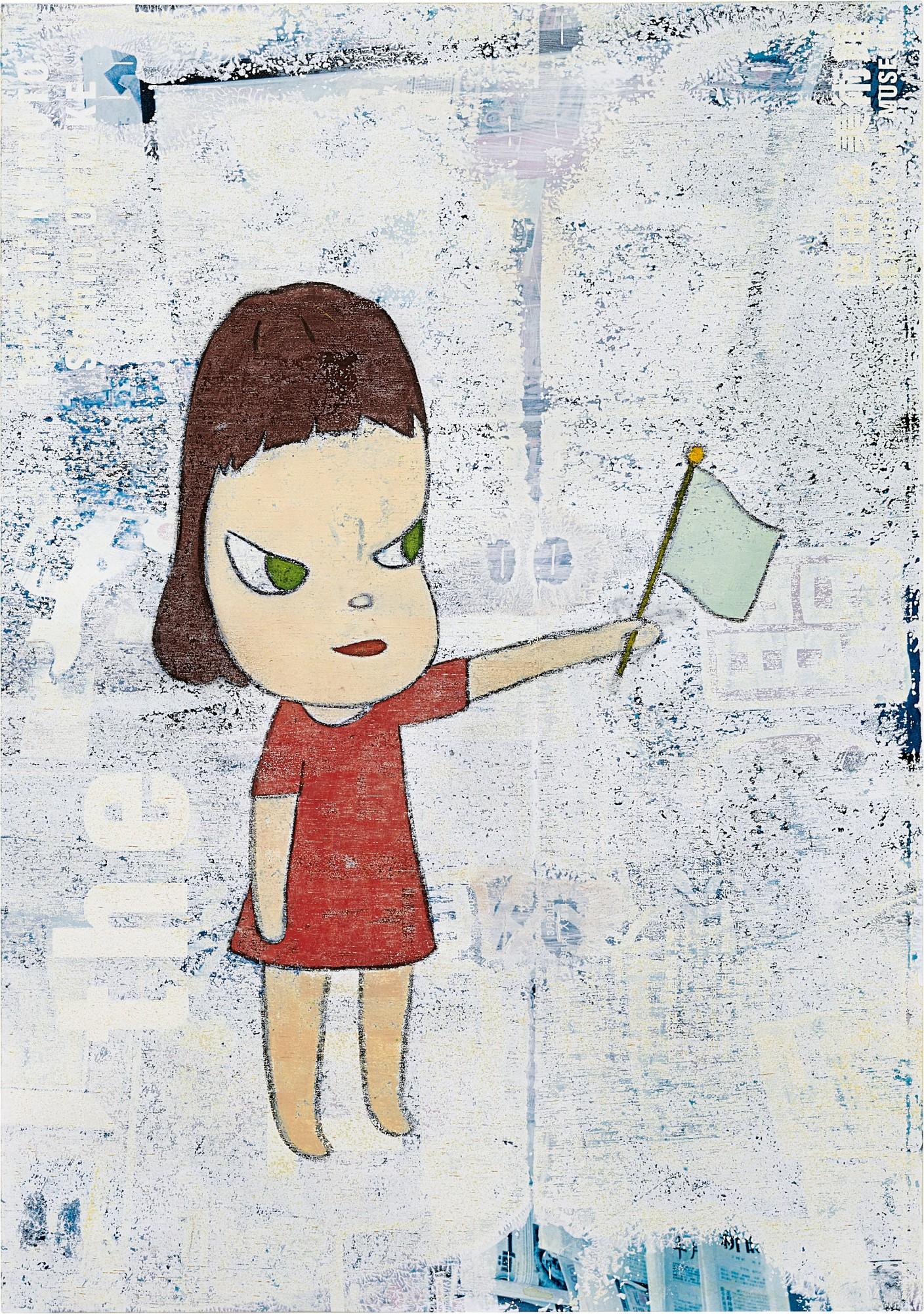 Blue Flag by Yoshitomo Nara | Art.Salon