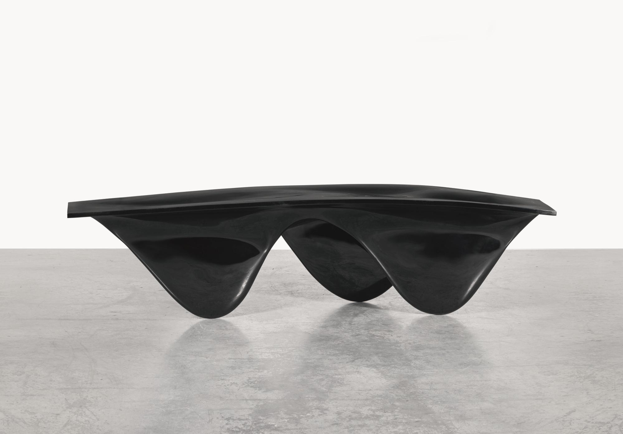 British aqua Table (From The Principal Collection) by Zaha Hadid | Art ...