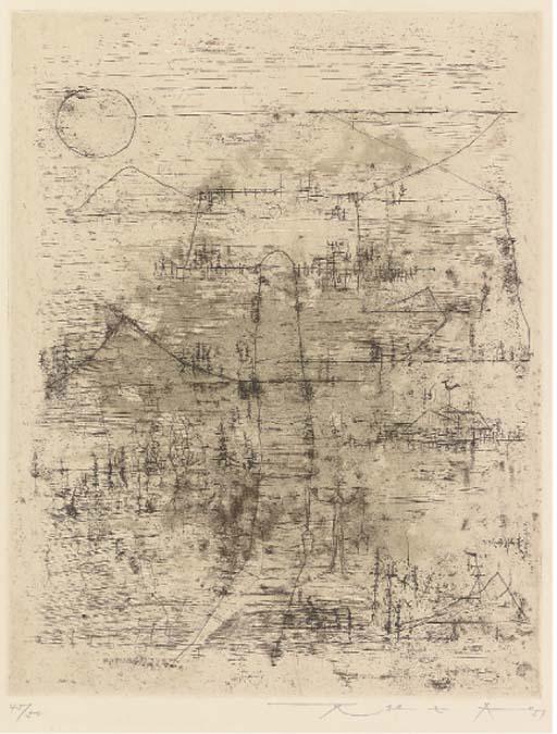 L'escalier (A. 66) by Zao Wou-Ki | Art.Salon